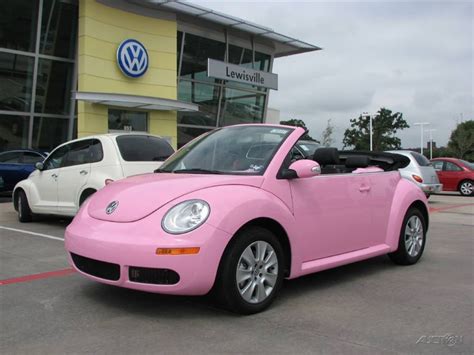 Pink Cool Beauty Of Cars New Volswagen Beetle New Volkswagen