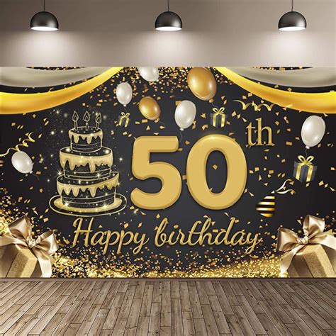 50th Birthday Party Decorations Supplies And Ideas