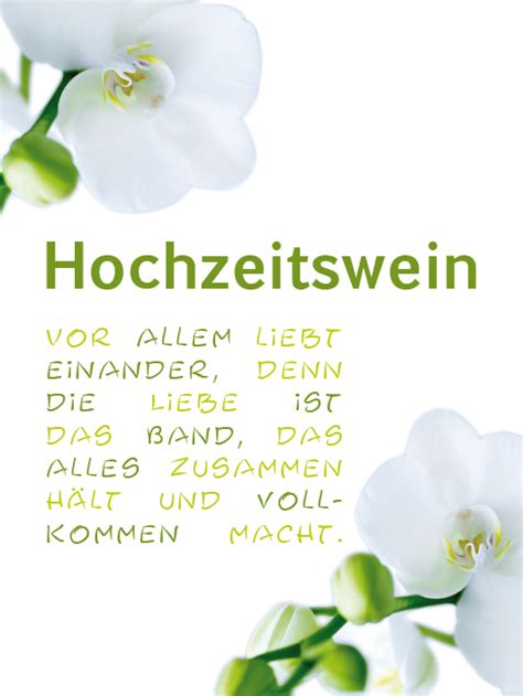 Hochzeit Wein Spruch