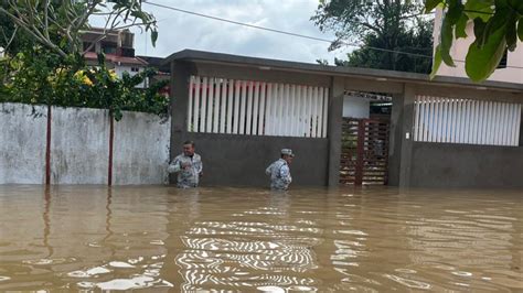 Guardia Nacional Activa Plan GN A En Veracruz Por Desbordamiento De
