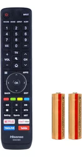 Control Remoto Original Hisense En V H Para Smart Tv K Env O Gratis
