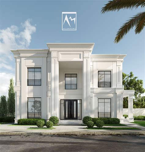 Neo Classic Villa Exterior Behance