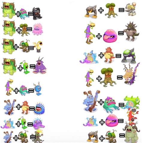 Msm Epic Combinations Plant Island Singing Monsters My Singing