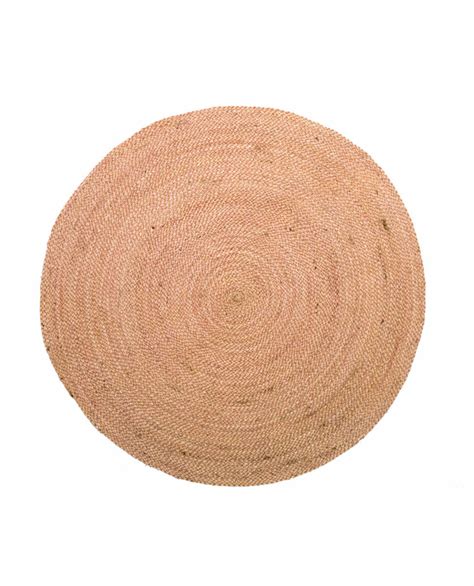 Finarte Natur juuttimatto 100 cm pyöreä vaaleanpunainen veke fi