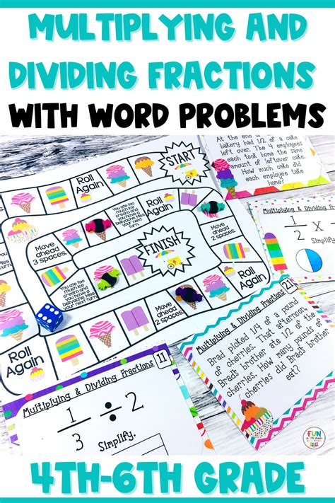 Multiplying And Dividing Fractions Word Problems Strategies