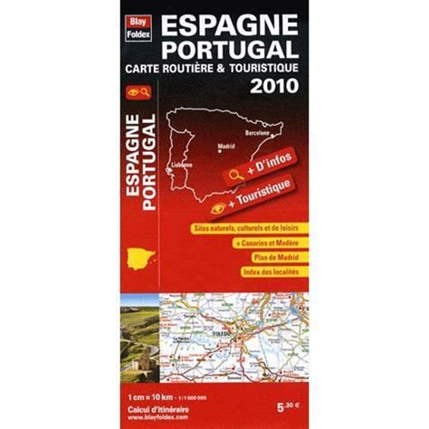 Espagne Portugal Carte Routi Re Touristique Cdiscount Librairie