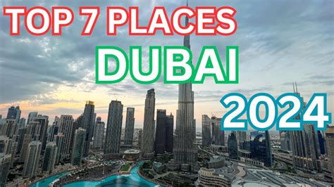 2024 Dubai Attractions Top 7 Places To Visit YouTube