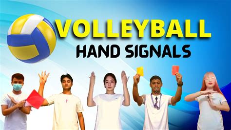 VOLLEYBALL HAND SIGNALS YouTube