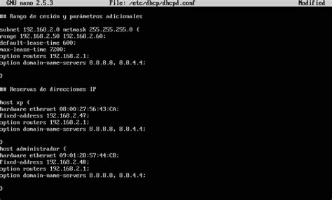 Instalacin Y Configuracin De Un Servidor Dhcp En Linux
