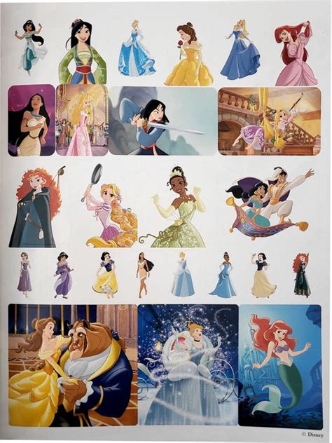 Megacolor Disney Princess Extra Dik Kleurboek Met