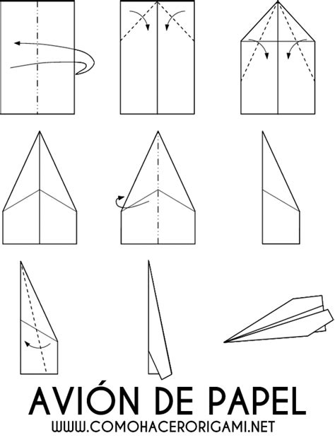Aviones De Papel Pasos