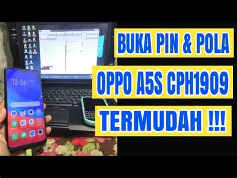 CARA BUKA POLA PIN SANDI PADA OPPO A5S CPH1909 VIA MRT CRACK WORK 100