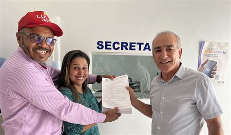 Prefeito José Salomão protocola projetos de lei do Plano Diretor na