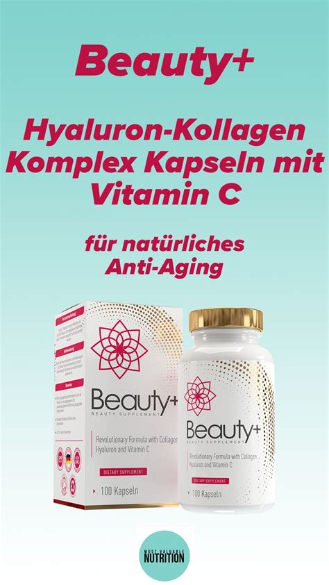 BEAUTY 444mg Hyaluronsäure und 600mg Kollagen pro Tagesdosis