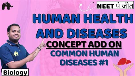 Human Health And Diseases Class 12 Biology JEE NCERT Chapter 7