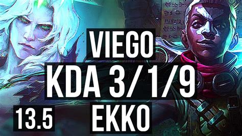 VIEGO Vs EKKO JNG 3 1 9 KR Master 13 5 YouTube