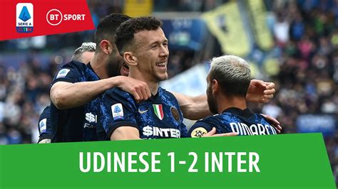 Udinese V Inter 1 2 Inter Keep Pace With Leaders Milan After Nervy