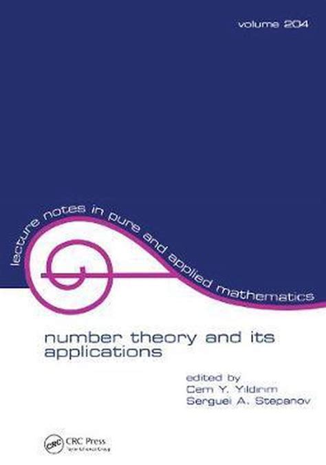 lecture notes in pure and applied mathematics number theory and its applications