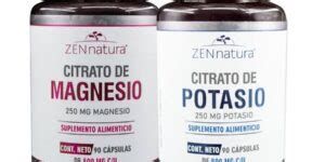 Beneficios del magnesio potasio y zinc Para qué sirve