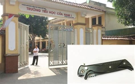 HỌC SINH DÙNG DAO ĐÂM BẠN tin tức Mới nhất Học sinh lớp 5 dùng dao đâm