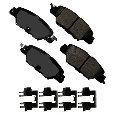 Bosch Bc A Quietcast Premium Ceramic Disc Brake Pad Set Compatible