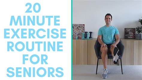 Full Exercise Routine For Seniors 20 Minutes More Life Health YouTube