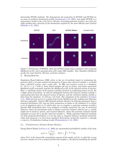 maximum likelihood learning of energy based models for simulation based inference deepai