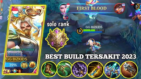 CARA AGAR DAMAGE HANABI SAKIT BANGET BEST BUILD HANABI TERSAKIT 2023