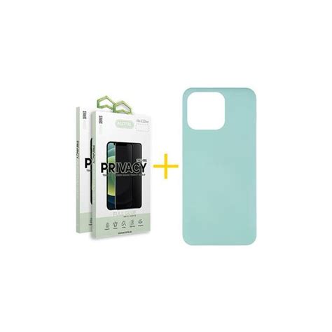 Accetel Pack X Pel Cula De Vidro Temperado Anti Spy Capa Accetel