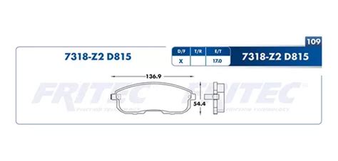 Balatas Delanteras Sentra 2017 Fritec 1 8l Nissan Envío gratis