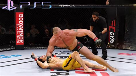 Ufc Bruce Lee Vs Brock Lesnar Ea Sports Ufc Youtube