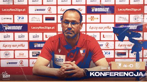 Konferencja po meczu Wisła Grupa Azoty Puławy Śląsk II Wrocław