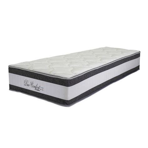 Colch O Solteiro Cristalflex Mola Ensacada Duo Confort Madeiramadeira