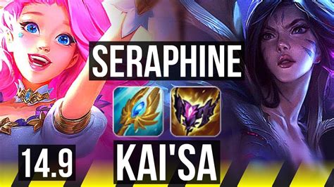 Seraphine Zyra Vs Kai Sa Blitzcrank Adc Games