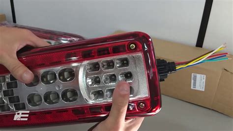 Em Detalhes Lanterna Traseira Volvo LED FH VM FX FM 2014 YouTube