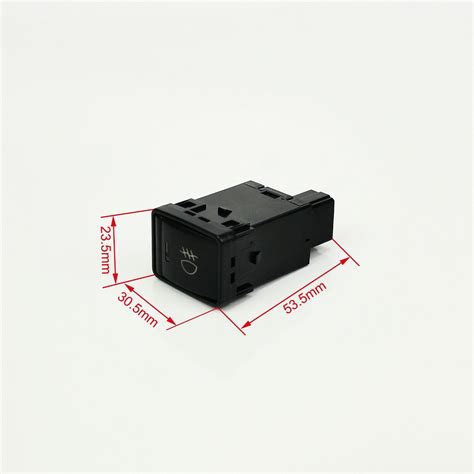 Push Button Fog Lamp Light Switch For Nissan Qashqai Rogue Sport