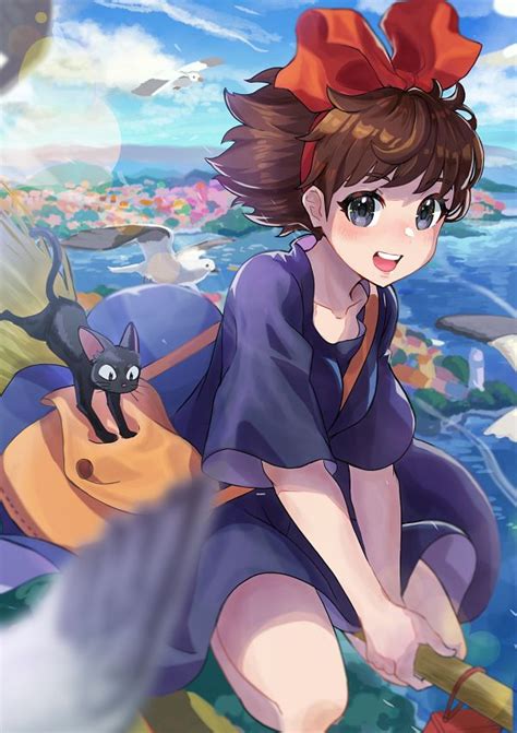 Majo No Takkyuubin Kiki S Delivery Service Image By Reversible