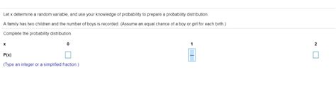 solved let x determine a random variable and use your