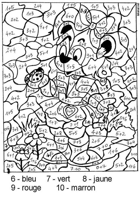 Grand Coloriage Magique Tables De Multiplication Ce Image Coloriage