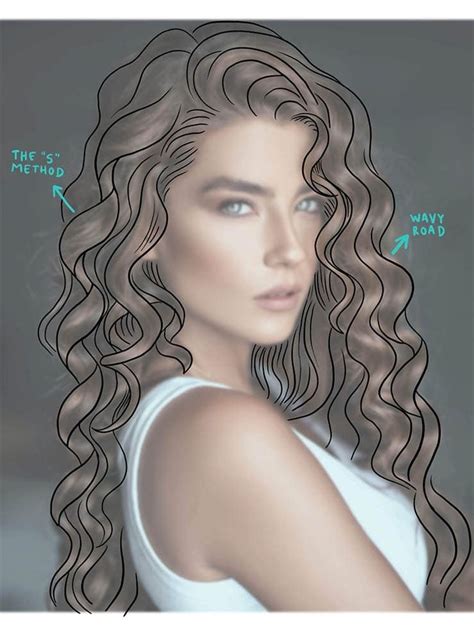 Digital Painting Tutorials Digital Art Tutorial Art Tutorials Hair