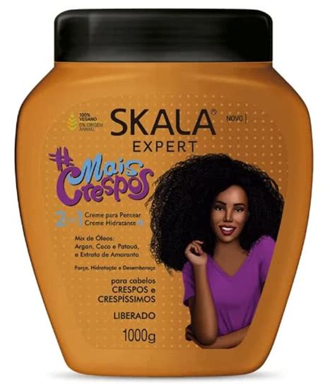Amazon Skala Expert Creme De Tratamento 2 Em 1 Mais Crespos 1