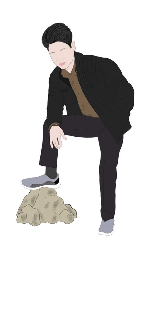Do Minimalist Digital Portrait Faceless Illustration By Eklavya
