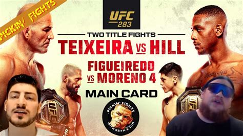 Ufc Teixeira Vs Hill Picks Predictions And Breakdown Pickin