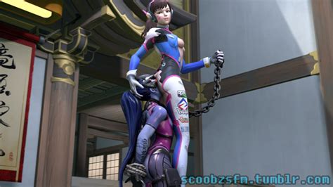 Rule 34 3d Anilingus Ass Blizzard Entertainment Bondage Collar Dva Female Only Femdom Leash