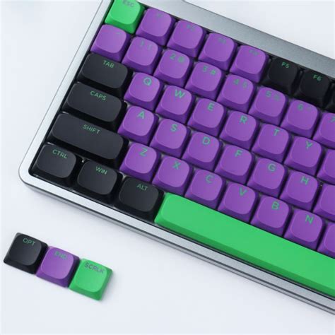 XVX Custom Low Profile Keycaps 144 Keys Backlit PBT Slim Keycaps For 60