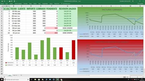 Excel Pagos Facturas Para El Control De Cobros A Clientes