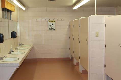 Restrooms Showers Campground St Regis