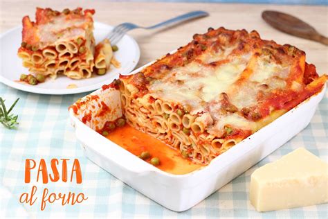 Pasta Al Forno Ziti Al Forno Con Pomodoro E Mozzarella Fatto In