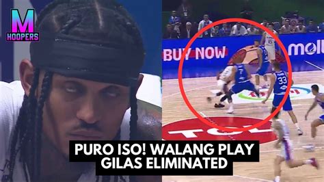 Puro ISOLATION Walang PLAY Eliminated Tuloy GILAS Pilipinas Vs ITALY
