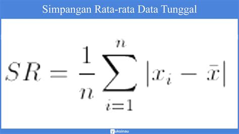 Standar Deviasi Pengertian Fungsi Rumus Cara Menghitung Dan Contoh